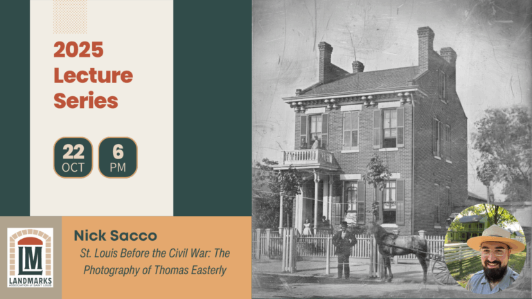 Events from September 21 – October 29 – Landmarks Association of St. Louis
